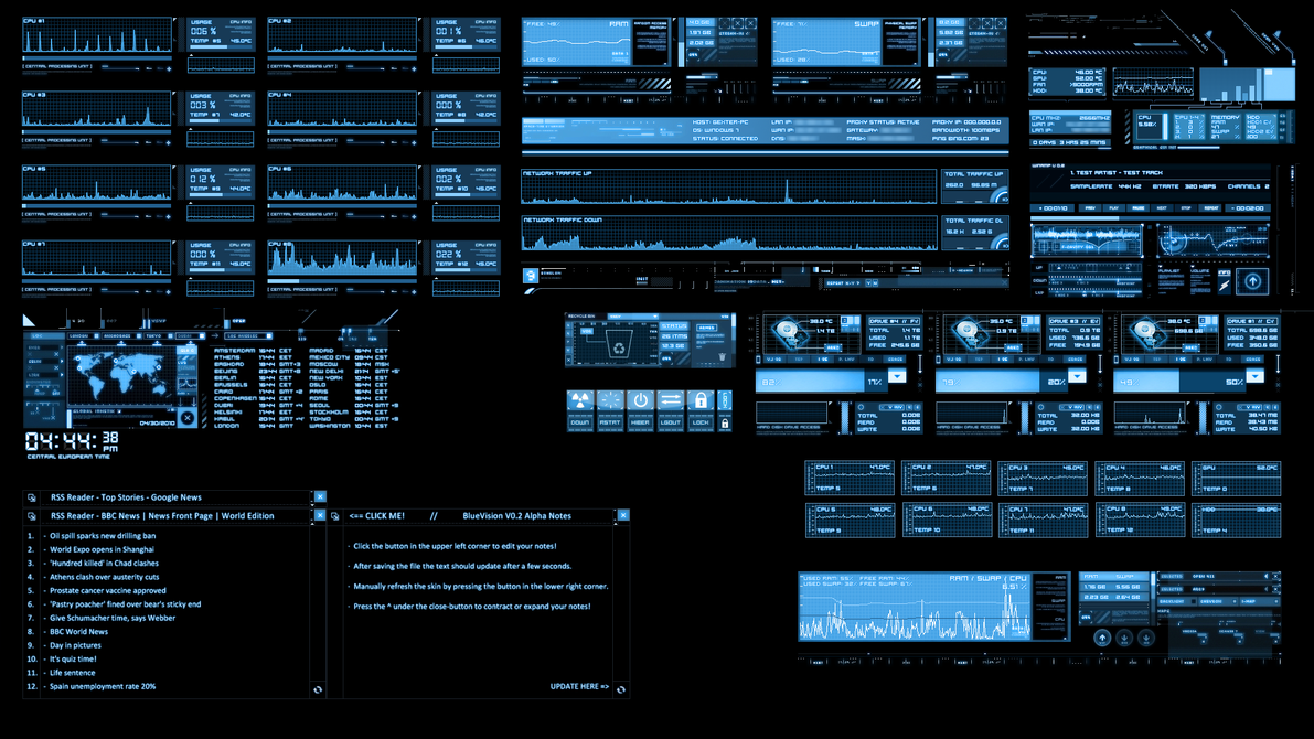 30 Top Rainmeter Skins [2019] - Genius Updates